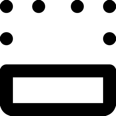 Box Align Bottom Icon Svg Png Free Download