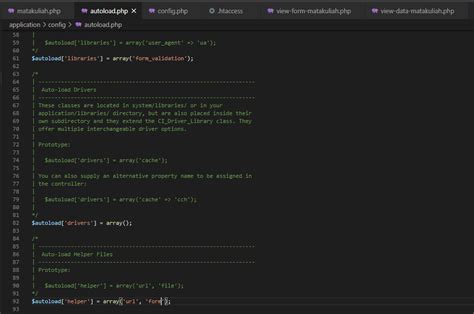 membuat form validasi pada codeigniter pertemuan 4 web programming ii ~ madway s blog