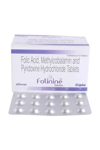 L Methylfolate Mecobalamin L Folinine Tab 1x15 At Rs 350 Box L Methylfolate Capsule In