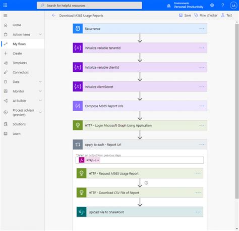 Download Microsoft 365 Usage Reports Using Microsoft Graph In Power