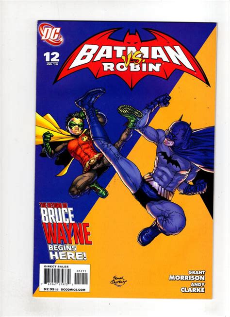 Batman And Robin Vol 1 12 Cvr A 2010 Frank Quitely Dc Comics
