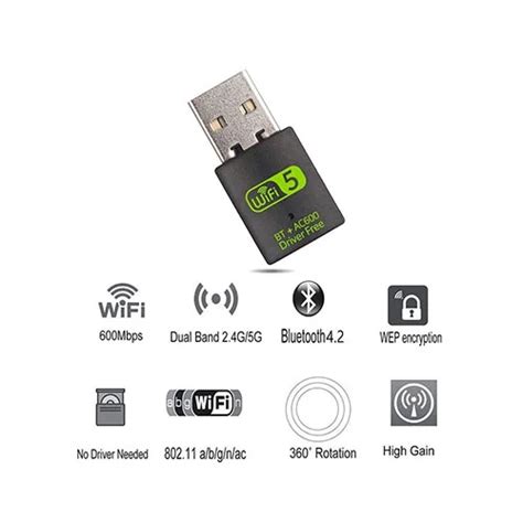 Mbps Dual Band Wifi Bluetooth Adapter Price In Bd