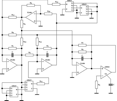 Fourth Order Fully Analog Chaotic Oscillator Constructed By Using Only