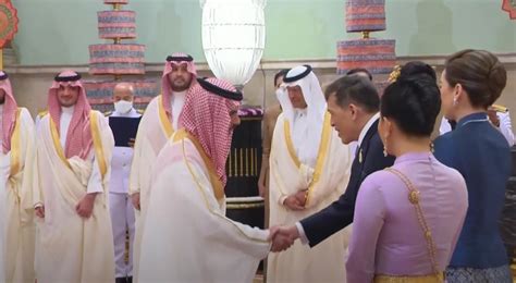 Photo Gallery ภาพประวัติศาสตร์ มกุฎราชกุมารและนายกฯ ซาอุดิอาระเบีย เข้าเฝ้าฯ ในหลวง พระราชินี ใน