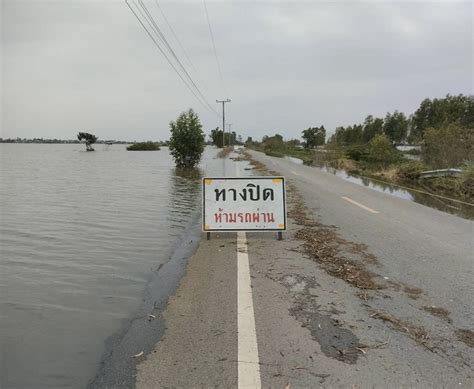 อัปเดตน้ำท่วมทางหลวงชนบททั่วประเทศเหลือ 10 สายใน 6 จังหวัด รถผ่านไม่ได้ 3 สาย“เชียงใหม่ ชัยนาท