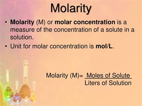 PPT Molarity PowerPoint Presentation Free Download ID