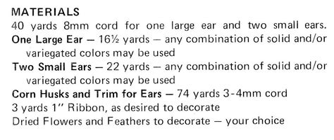 70s Vintage Macrame Harvest Festival Corn Ears Wall Hanging Decoration