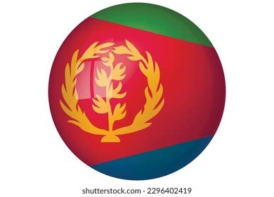 Flag Eritrea Eritrean National Symbol Official Stock Vector Royalty Free 2296402419 Shutterstock