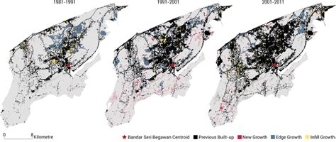 Change In Urban Land Cover Characterisation In The BM District Over