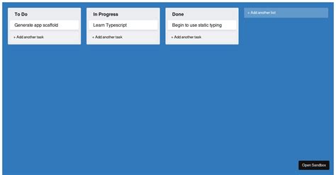 React Typescript Codesandbox