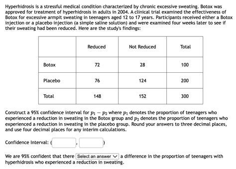 Answered Hyperhidrosis Is A Stressful Medical… Bartleby