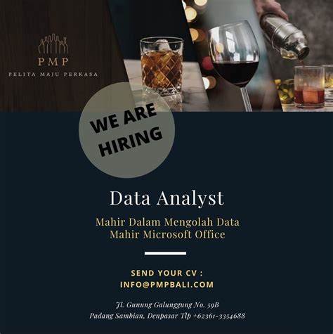 Lowongan Kerja Sebagai Staff Data Analyst Untuk Pelita Maju Perkasa