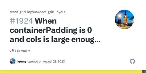 When Containerpadding Is 0 And Cols Is Large Enough Clicking On The