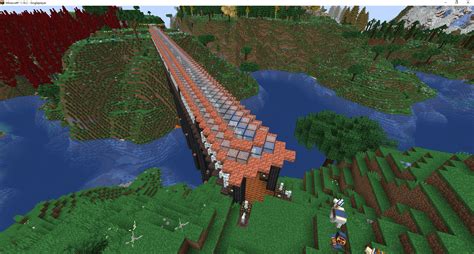 Diagonal Bridge For Spooky Season R Minecraft