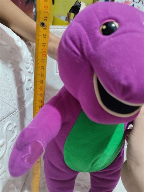 Vintage Talking Barney Hobbies And Toys Toys And Games On Carousell