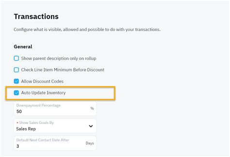 Inventory Module Add On Setup And Use Of Feature Shopvox Pro Helpdocs