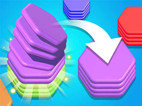 Play Hexa Stack Sort Free Online Crazygames