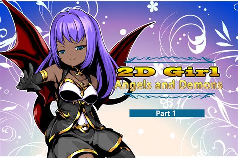 2d Girl Engelanddevil Part2 2d Characters Unity Asset Store