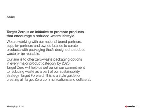 Target Zero Identity Design For Practical People