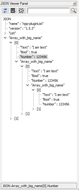 Show Path To Node From Current Line Issue 71 NPP JSONViewer JSON