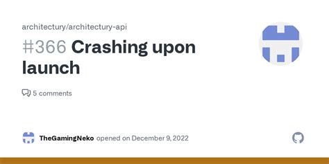 crashing upon launch · issue 366 · architectury architectury api · github