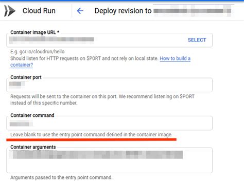 Can Not Deploy Any Revisions Old Or First To Cloud Run Stack Overflow