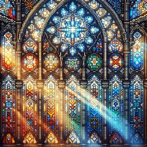 15 Minecraft Stained Glass Window Ideas Easy Tutorial For Beginners