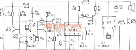 The Blind Source Device Lm567 And Kd56022 1 Other Circuit