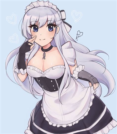 Belfast Azur Lane Drawn By Purrlucii Danbooru
