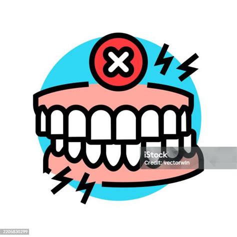 피하는 연삭 치아 구강 관리 컬러 아이콘 벡터 일러스트 레이 션 가글에 대한 스톡 벡터 아트 및 기타 이미지 가글 닦기 벡터 Istock