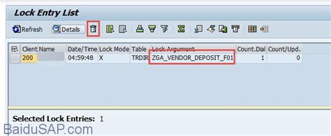 【转载】sap Abap Lock 锁对象 数据库锁sap Pr Lock Csdn博客