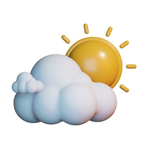 D Weather Icon Day Png