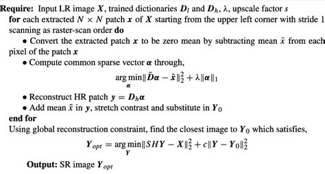 reconstruction of super resolution image using coupled dictionaries via download scientific