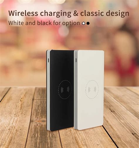 Compact Hot Selling Wireless Charging Powerbank Mah With Dual Usb Ports Vanova Technology