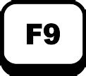 F Button Icon SVG Vector PNG Free Download UXWing