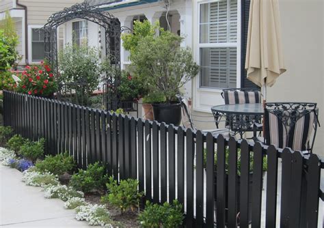 Fence Stained Black At Elmer Pritchard Blog