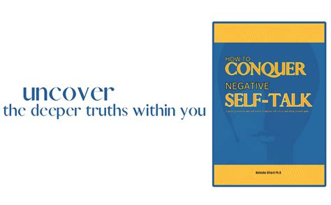 How To Conquer Negative Self Talk A Guided Journal For Men And Women To Improve Self Esteem And
