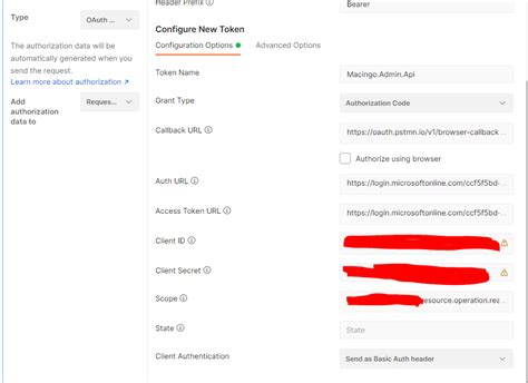 Cannot Authenticate Postman To Use Web Api Configure With Azure Ad Authentication Microsoft Qanda