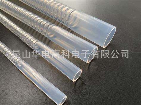 PFA 451波纹管 加厚波纹管 超纯PFA管 透明特氟龙管 阿里巴巴