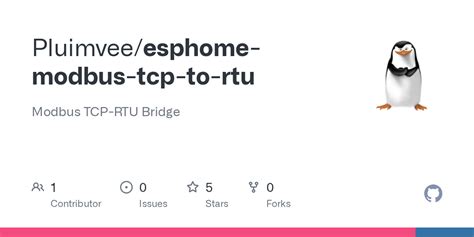 Github Pluimveeesphome Modbus Tcp To Rtu Modbus Tcp Rtu Bridge