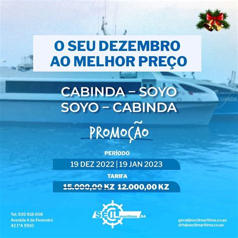PromoÇÃo De Dezembro 🎅 Secil Marítima S A
