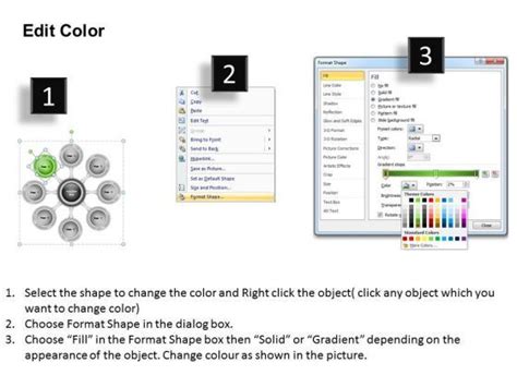 Marketing Concepts 8 Stages Circular Resource Allocation Chart Total