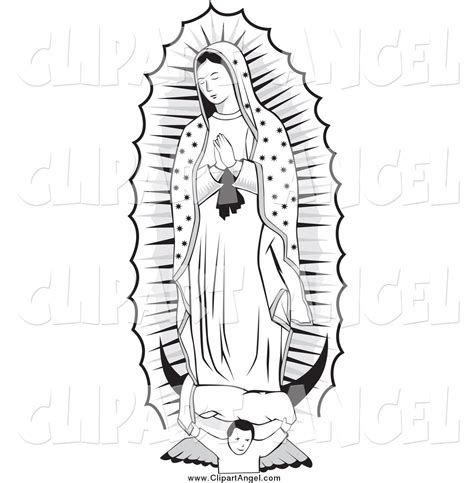 Our Lady Of Guadalupe Vector At Getdrawings Free Download