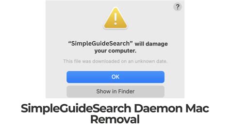 Simpleguidesearch Daemon Mac Ads Virus Removal 5 Min