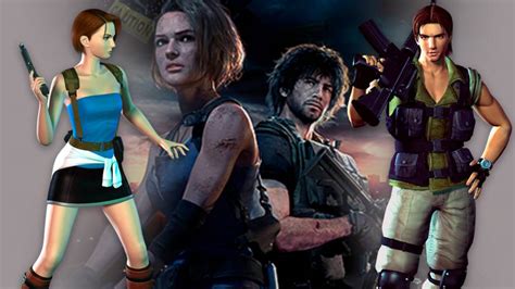 Resident Evil 3 Remake Comparison Of His Characters With The Originals