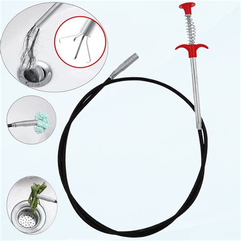 Inch Grabberable Pick Up Tool Claws Sink Drain Clog Remover