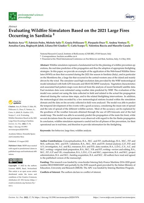 Pdf Evaluating Wildfire Simulators Based On The 2021 Large Fires