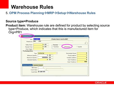 Mrpsetupplanning For Oracle E Business Suite Ppt