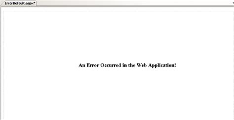 Error And Exception Handling In Aspnet Tutorial — Steemit