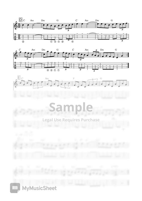 Hoagy Carmichael Heart And Soul 합주곡 Sheet Music By 싱글벙글 우쿨렐레